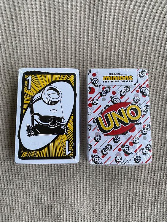 Minions Uno Kartenspiel Rise of Gru NEU Kinder Sammeln (Neu und ...
