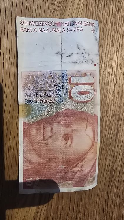 alte Banknoten 10 fr | Kaufen auf Ricardo