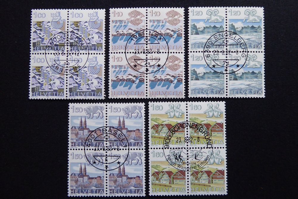 (V462) 1982: Zst. 680 - 682, 684 + 685 ET ʘ | Kaufen auf Ricardo