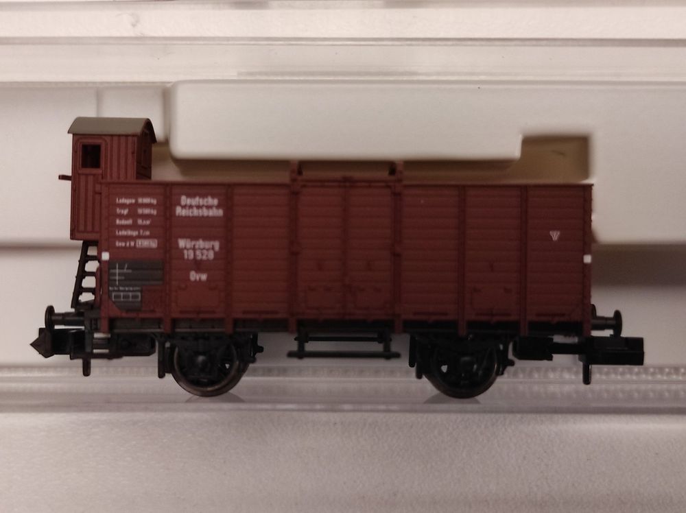 Offener Viehwagen mit Brhs der DRG von Fleischmann N (Neu und originalverpackt) in La Chaux-de ...