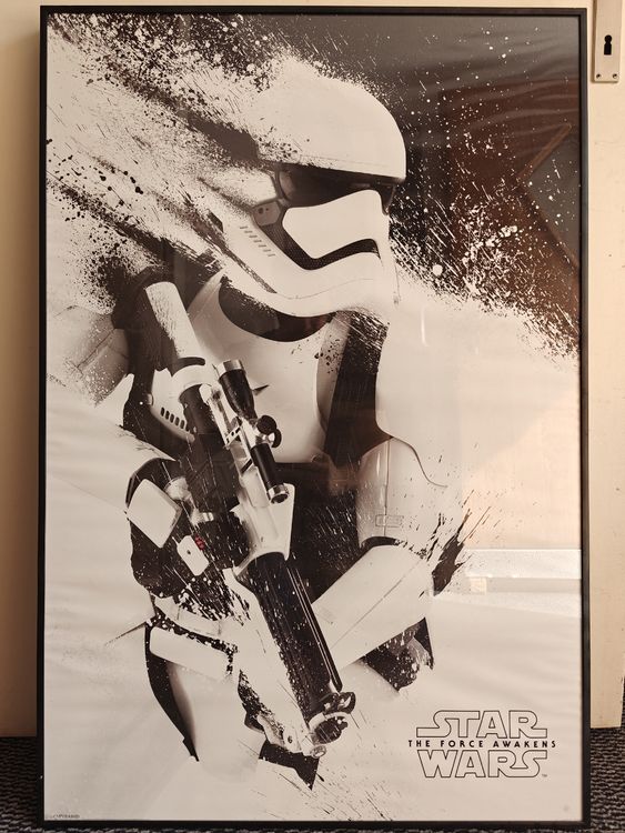 Poster inkl. Rahmen Star Wars (Gebraucht) in Tann für CHF 39 – nur ...