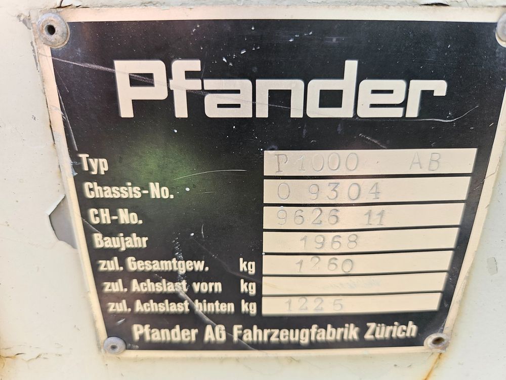 Anhänger Pfander | Kaufen auf Ricardo