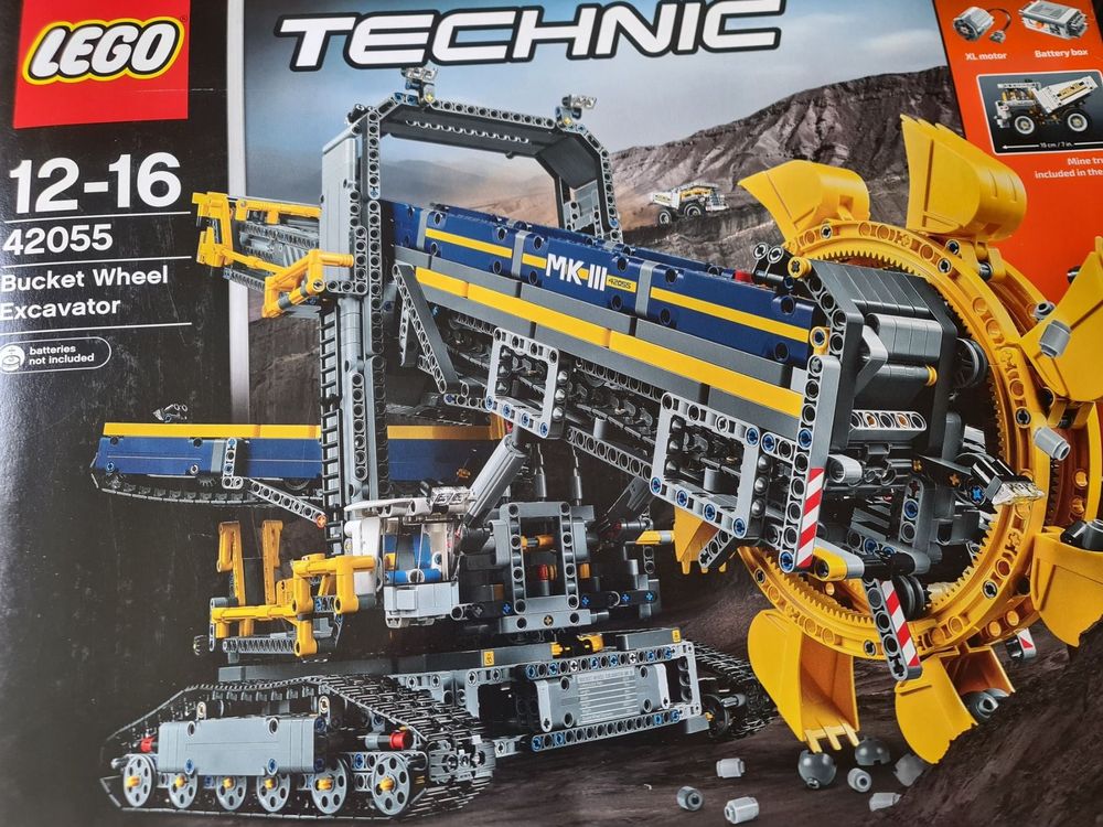 Lego technic Schaufelradbagger 42055 zerlegt | Kaufen auf Ricardo