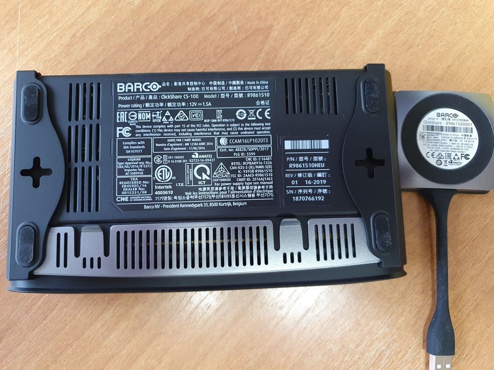 Barco ClickShare CS-100 (Neu (gemäss Beschreibung)) in Treycovagnes für ...