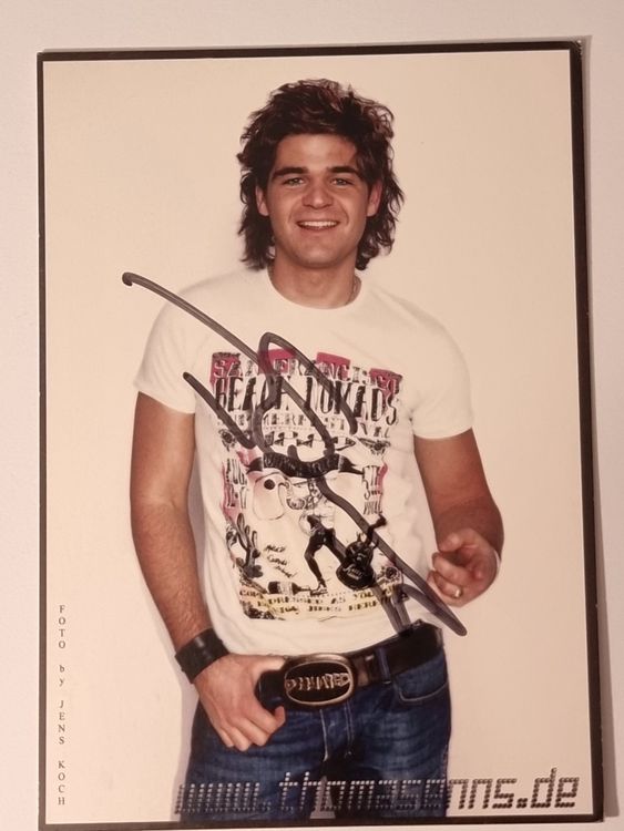 Thomas Enns Originalautogramm (DSDS) (Gebraucht) in Winterthur für CHF ...