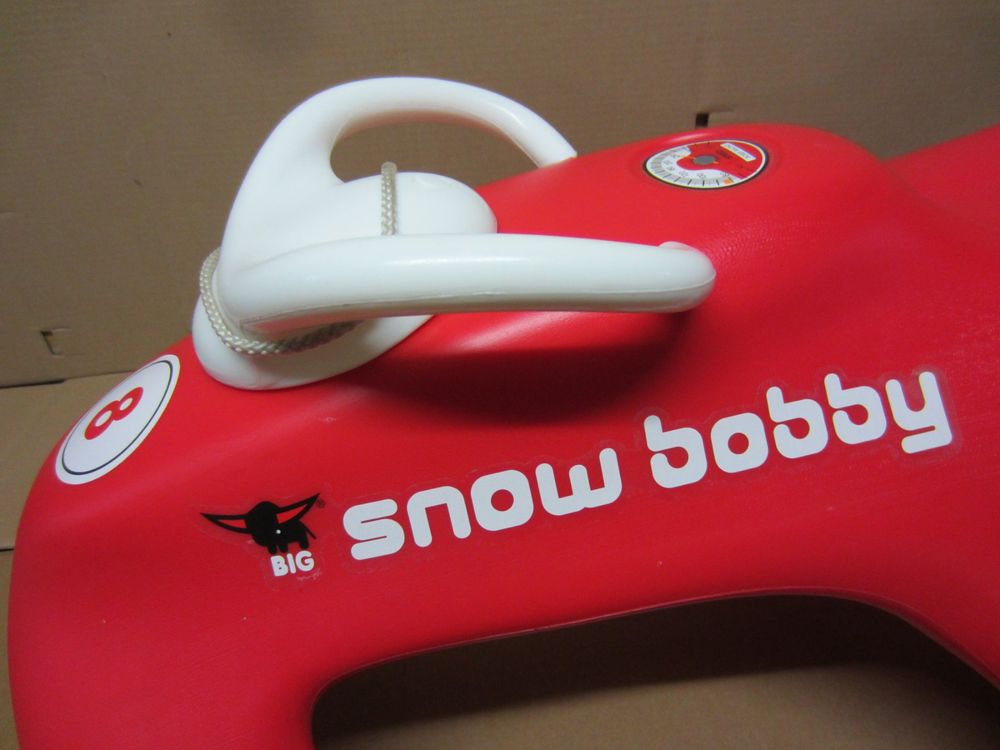 BOBBY SNOW Schlitten Bobby Car Hersteller BIG (Neu (gemäss Beschreibung ...