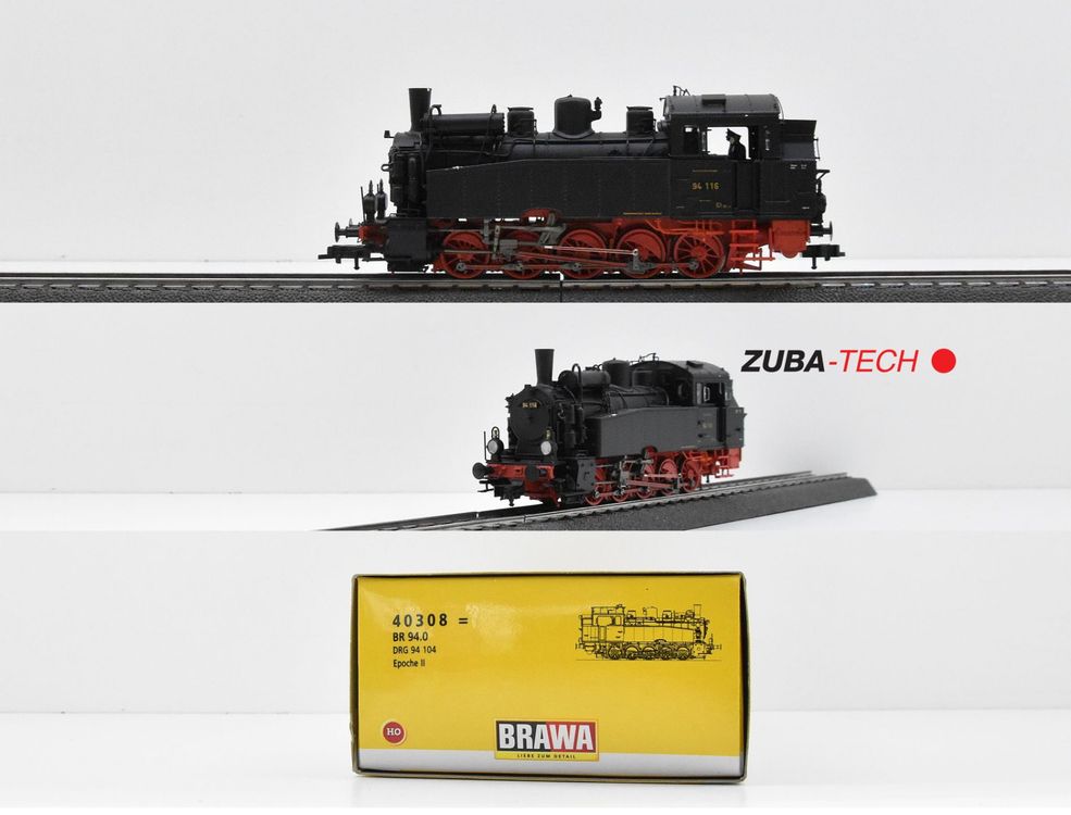Brawa 40308 E-Lok BR 94.0 der DRG H0 GS Analog mit OVP (Gebraucht) in St. Gallen für CHF 167 ...