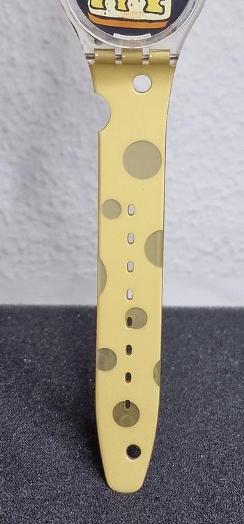 Seltene 1998 SWATCH Swiss Cheese Watch 1998 #G941, 34mm (Neu und ...
