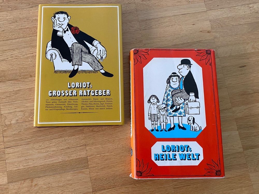Loriot’s Ratgeber/Loriot’s heile Welt (Gebraucht) in Riehen für CHF 5 – mit Lieferung auf ...