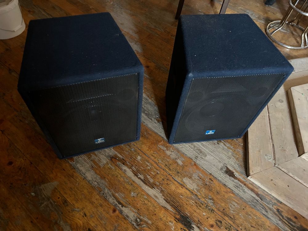 LEM Lautsprecher 4 Stück PA Boxen Passiv | Acheter sur Ricardo