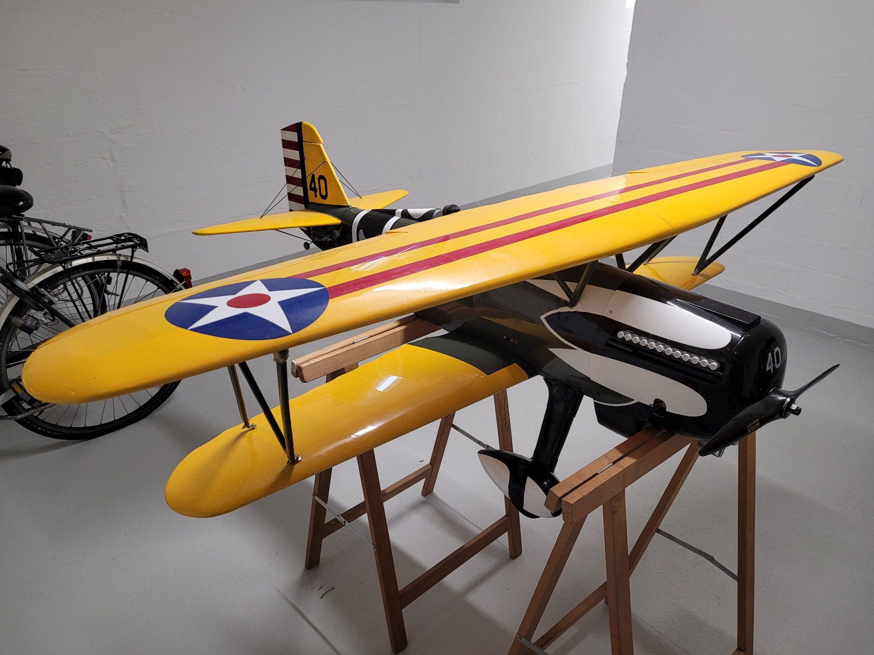 Curtis P-6E Hawk von Great Planes, mit Saito FG-40+Servos (Gebraucht ...