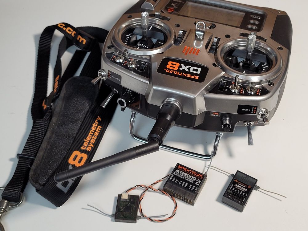 Spektrum DX8 AR8000 AR6200 DSMX (D'occasion) à Collex pour CHF 125 ...
