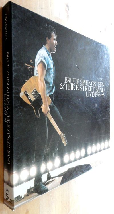 5er-BOX BRUCE SPRINGSTEEN live 1975 bis 1985 Booklet komplet | Kaufen ...