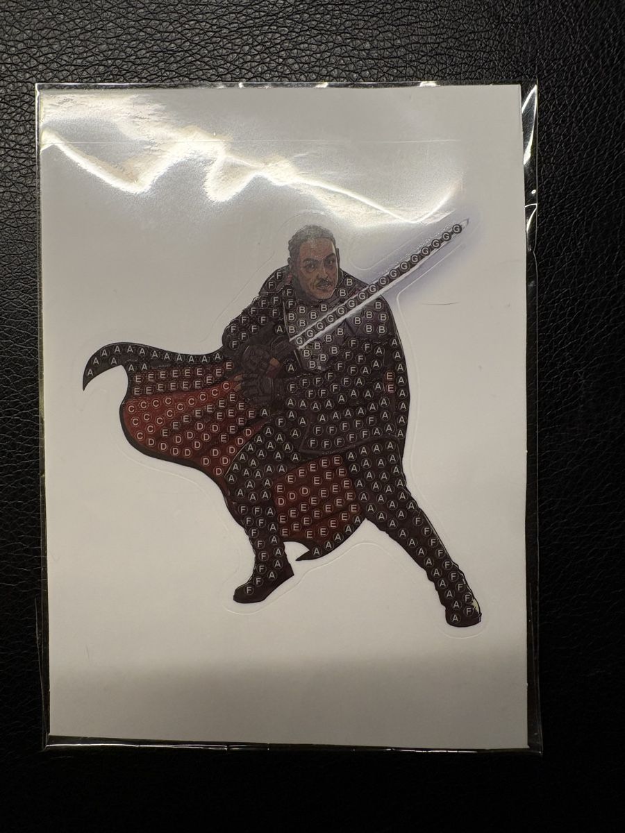 Disney 100 Crystal Art Sticker - Moff Gideon (Neu und originalverpackt ...