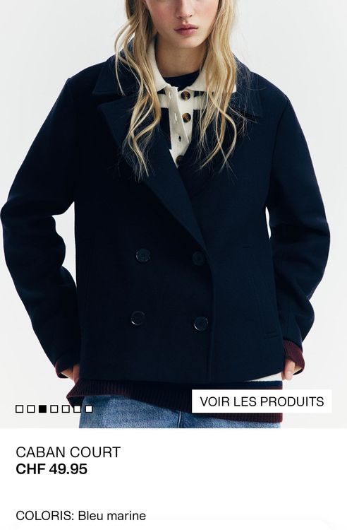 Le caban bleu marine | Kaufen auf Ricardo