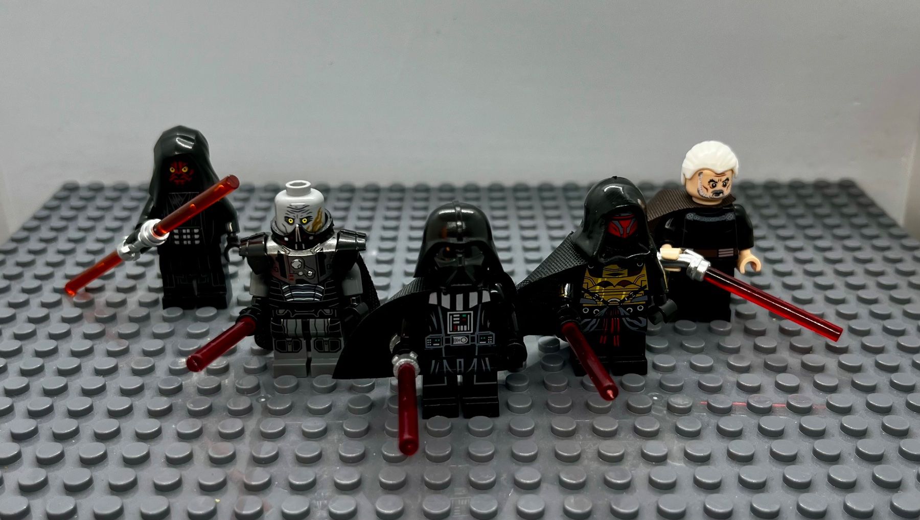 Darth Vader + 4 weitere Sith Lords Minifiguren, Lego-komp. (Gebraucht) in St. Gallen für CHF 26 ...