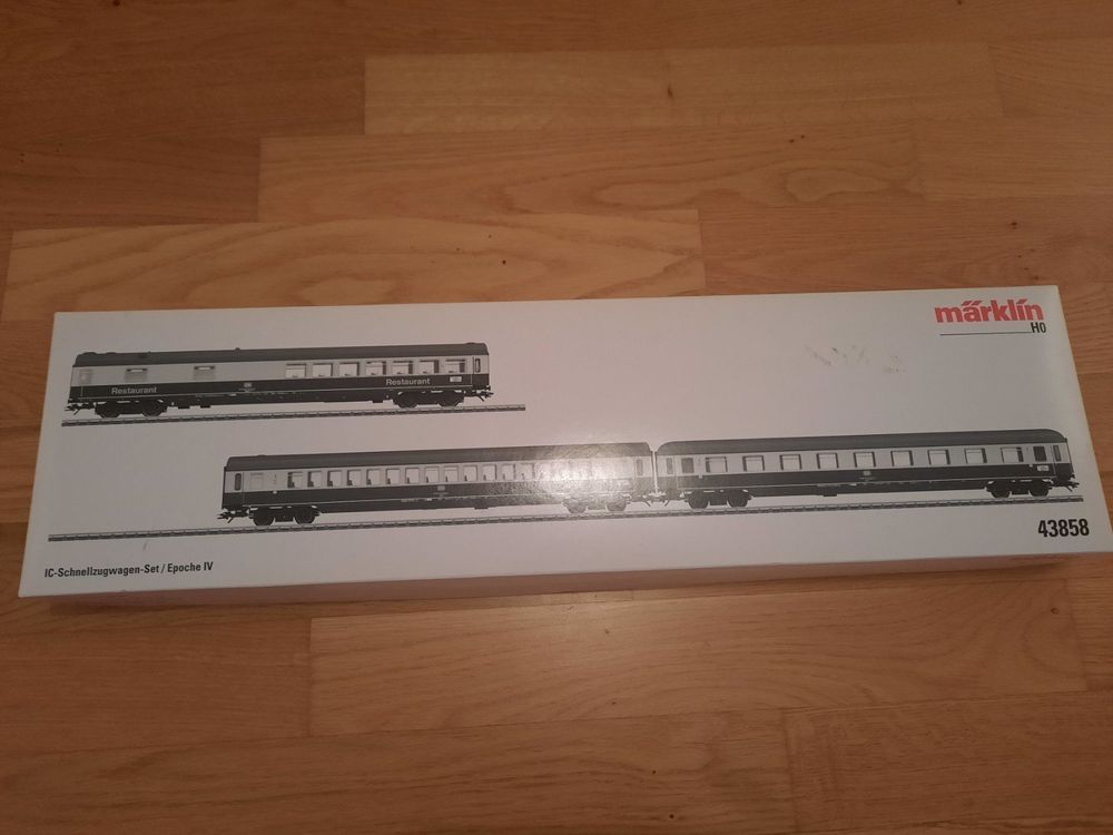 IC-Schnellzugwagen-Set Epoche IV Märklin H0 43858 (Gebraucht) in Amden für CHF 75 – nur Abholung ...