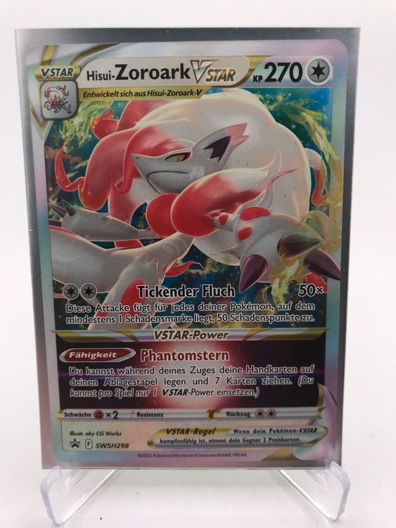 Schwert & Schild Promos - Hisui-Zoroark VSTAR (SWSH 298) - D | Kaufen auf Ricardo