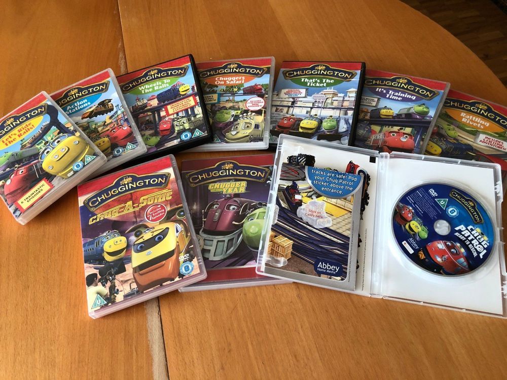 Chuggington DVD set zone 2 English (Gebraucht) in Fribourg für CHF 11 ...