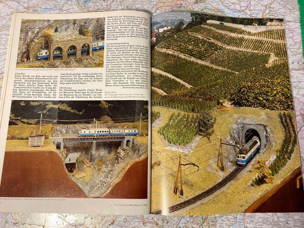 Die Modell-Eisenbahn (Loki) ganzer Jahrgang 1984 (Gebraucht) in Jona ...