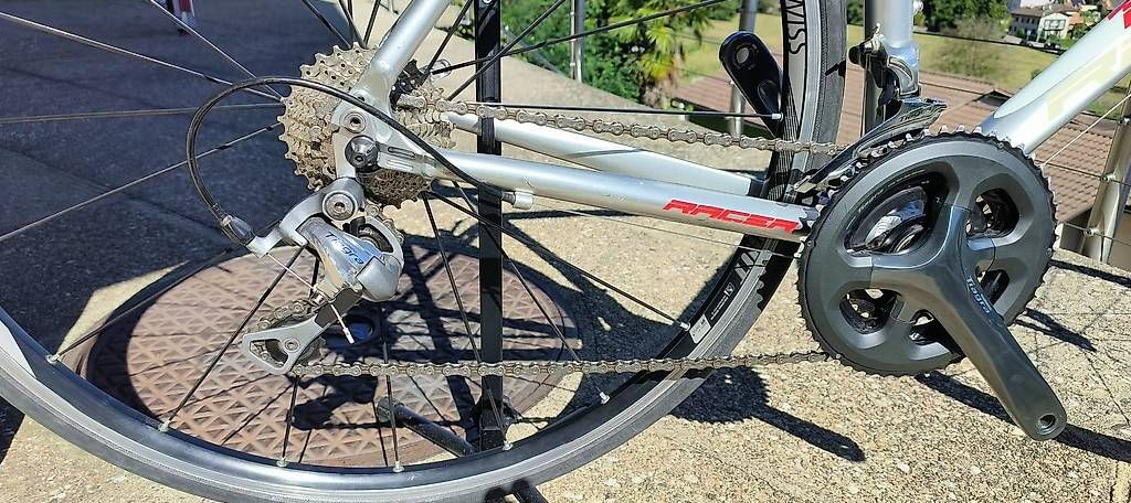 Bicicletta da corsa alluminio Shimano Triple 3 x 10 - L 55cm (Usato) a ...