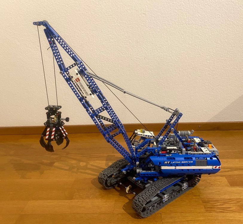 LEGO Technic Kran 42042 Seilkran Crawler Crane kpl. +OBA (Gebraucht) in ...