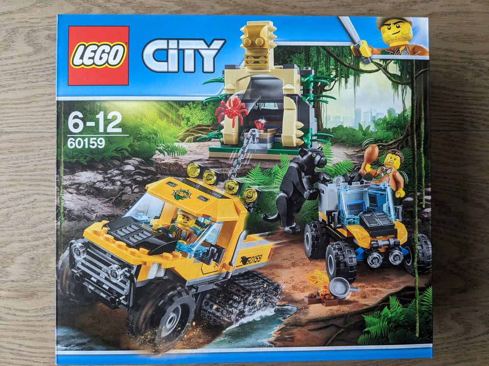 Lego City 60159 Mission mit dem Dschungel-Halbkettenfahrzeug (Neu und ...
