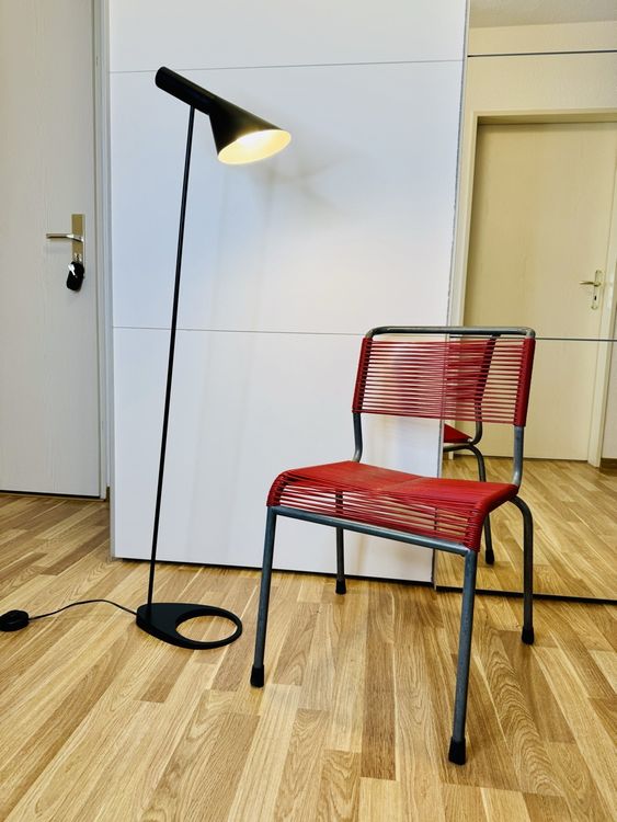Vintage Mid-Century Modern Schaffner Rigi Spaghetti Chair (Gebraucht ...