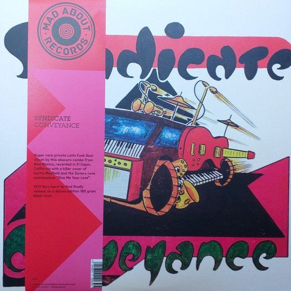 Syndicate – Conveyance - 1977 rare Latin, Funk, Soul -new RE | Kaufen ...