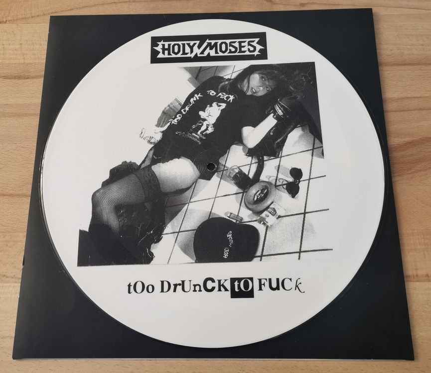HOLY MOSES: Too drunk to f*ck 12" Picture Disc German Thrash | Kaufen ...