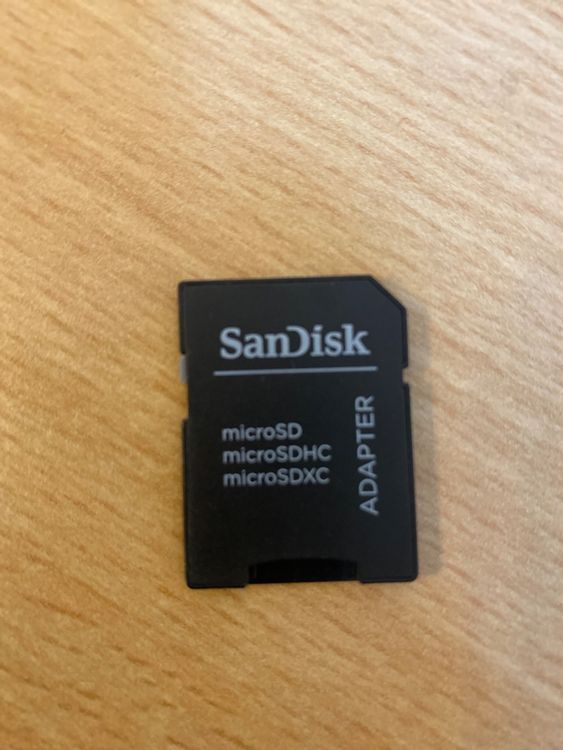 SanDisk Adapter für microSD-Karte (Gebraucht) in Bern für CHF 4.9 – mit ...