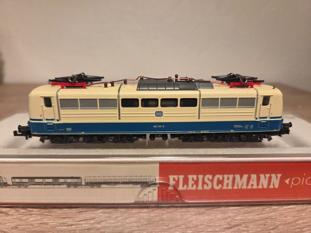 Fleischmann N 7381 E-Lok BR 151 DB Digital (D'occasion) à St-Aubin-Sauges pour CHF 119 – avec ...