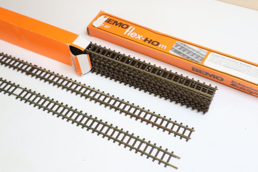 BEMO 12 x Flexgleis Schienen 4202 - H0m | Kaufen auf Ricardo
