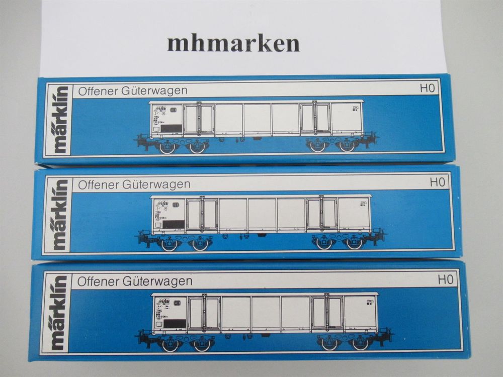 Märklin 3 x 4690 DB Güterwagen AC H0 | Kaufen auf Ricardo