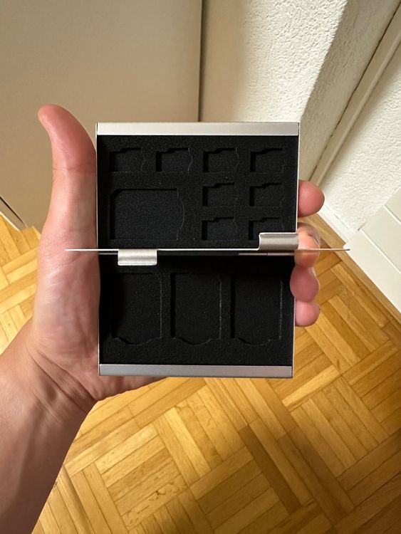 SD Speicherkarte Aufbewahrungsbox (Neu und originalverpackt) in ...