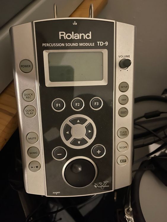 Roland TD-9 KX2 V-Drum V-Tour Series Digital Drum Kit (Neu (gemäss ...