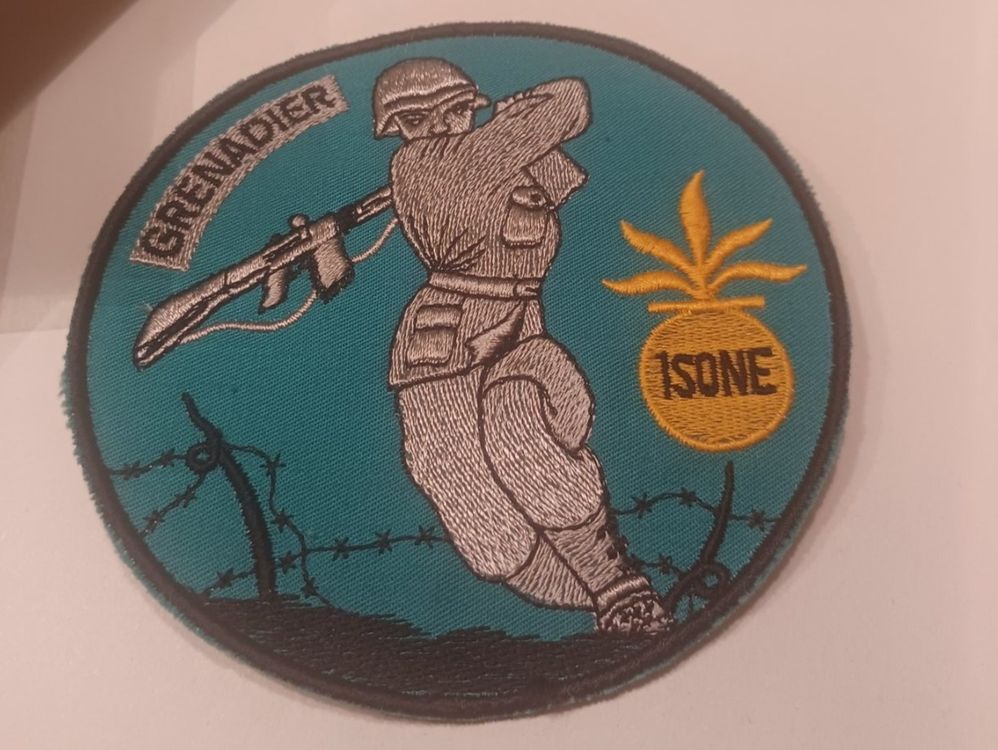 Original-Patche (über 50 Jahr alt) von "Grenadier-Isone"!r (Gebraucht ...