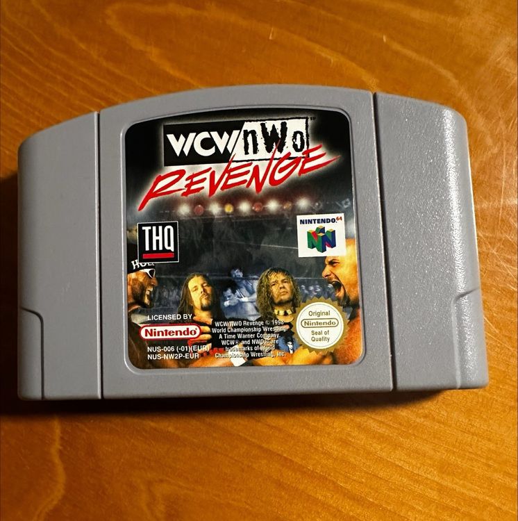 WCW/nWo Revenge N64 Nintendo 64 Original EUR | Kaufen auf Ricardo