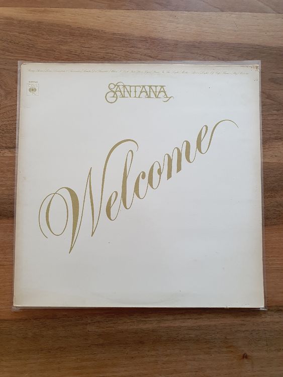 Original Santana Schallplatte "Welcome" von 1973 🎶🎵👍 (Gebraucht) in ...