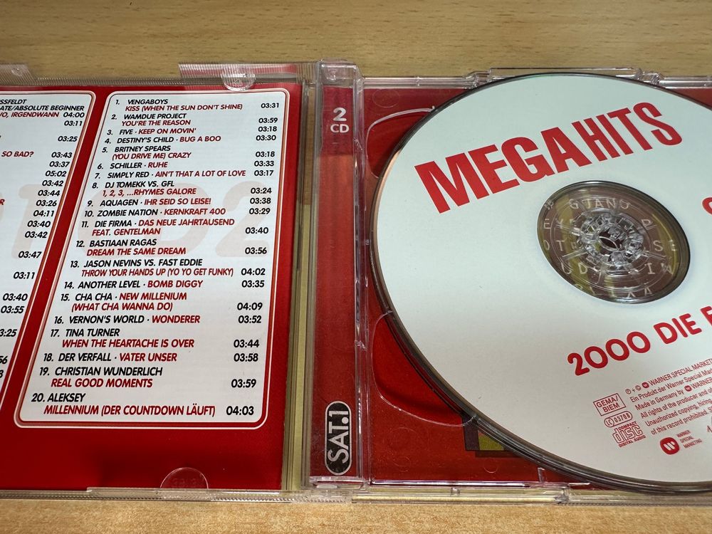 W1 Various – Megahits 2000 Die Erste - 2 CD (Gebraucht) in Rikon im Tösstal für CHF 9.5 – mit ...