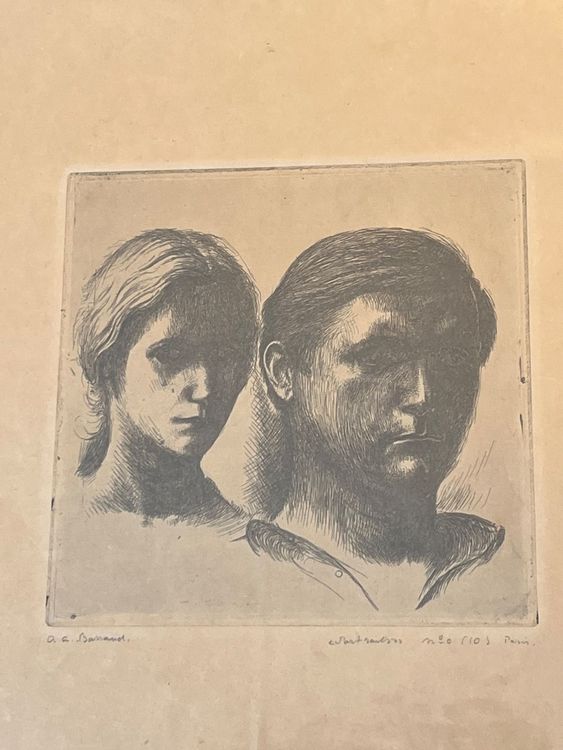 Aimé Barraud (1902-1954) Gravure, Paris original (Gebraucht) in Basel ...