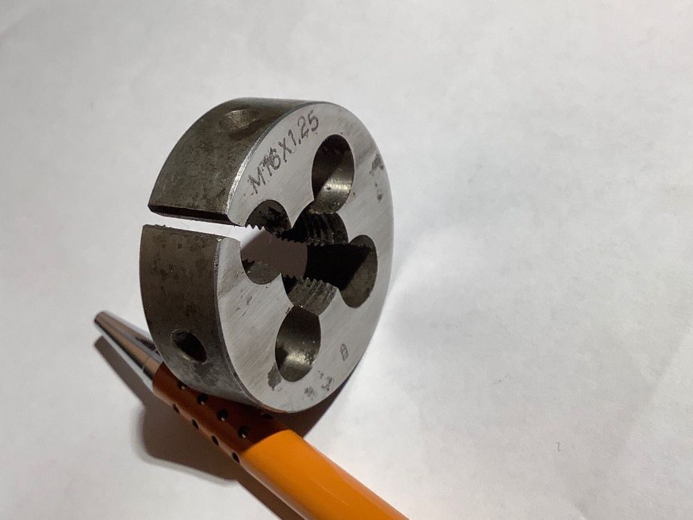 Schneideisen M16x1.25 metr. Feingewinde | Kaufen auf Ricardo