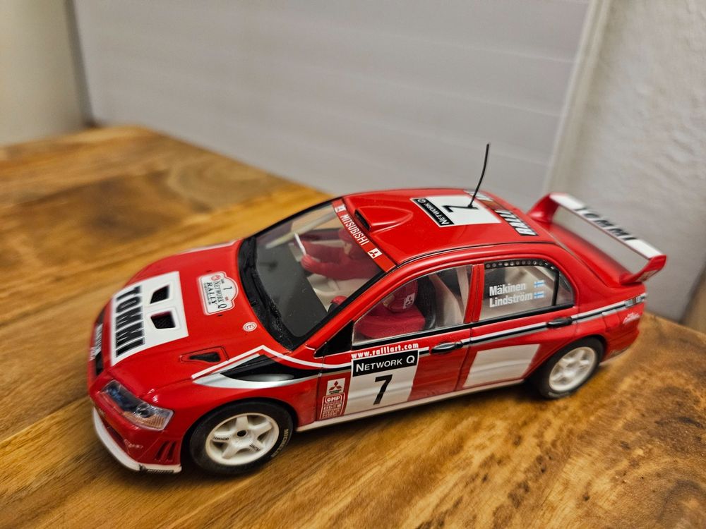 Slotcar Mitsubishi EVO VII Autoart 1/32 (Neu (gemäss Beschreibung)) in ...