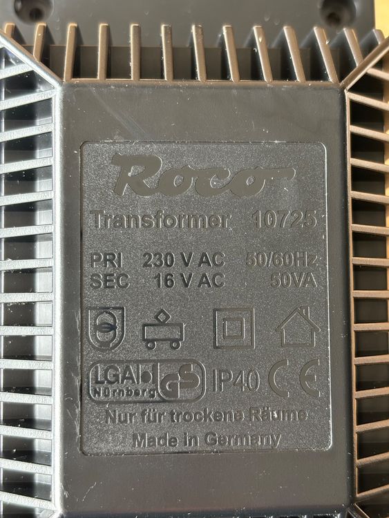 Roco 10725 trafo 50 VA (Neu und originalverpackt) in Hauterive NE für ...