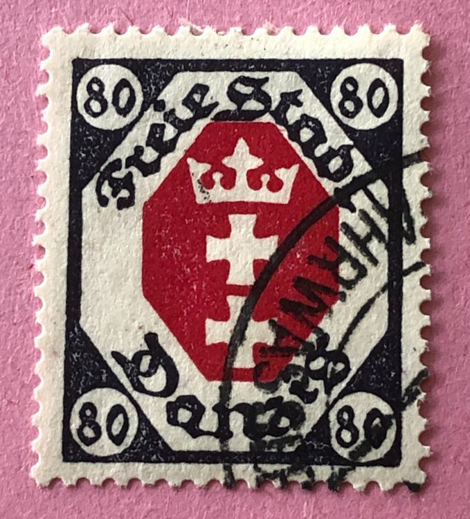 Briefmarken aus Danzig Stadtwappen gestempelt (Gebraucht) in Aarau für CHF 0.3 – mit Lieferung ...