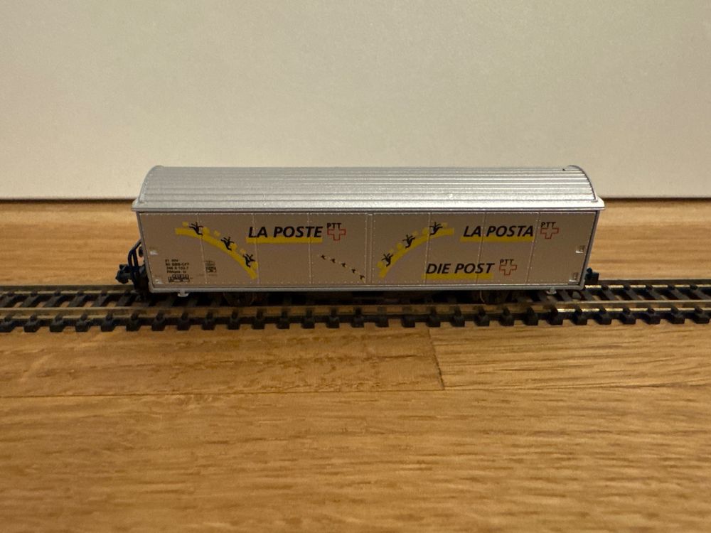 Minitrix 15605.907 SBB Schiebewandwagen "Post“ (Neu und ...