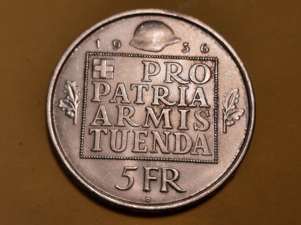 Schweiz Gedenkmünze 5 Franken 1936 Silber | Kaufen auf Ricardo