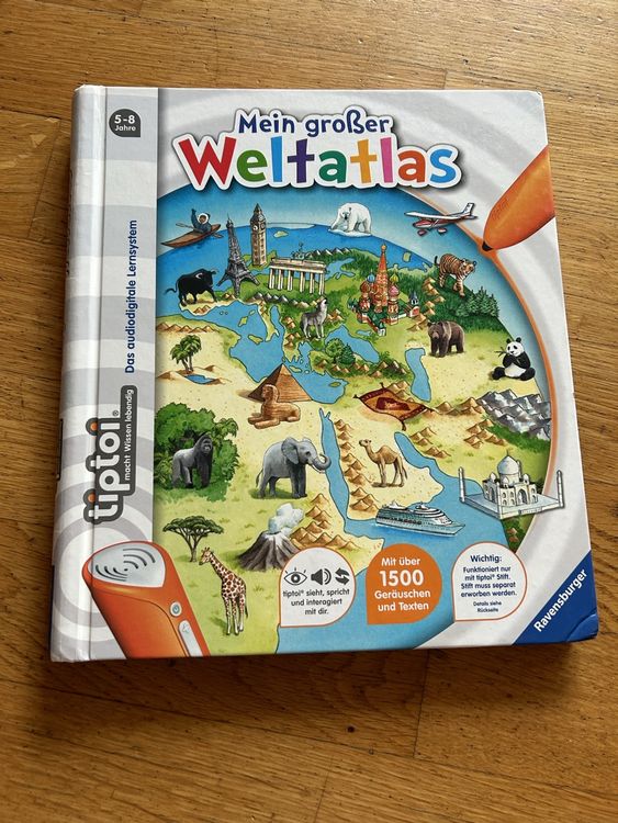 Tip Toi Weltatlas (Gebraucht) in richterswil für CHF 10 – mit Lieferung ...