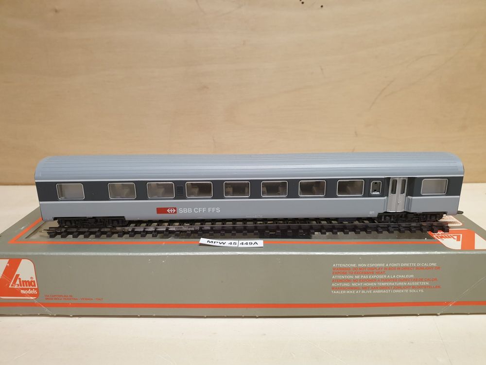 LIMA 201205 - SBB Ergänzungswagen zu RAe TEE II Eurocity (Neu und ...