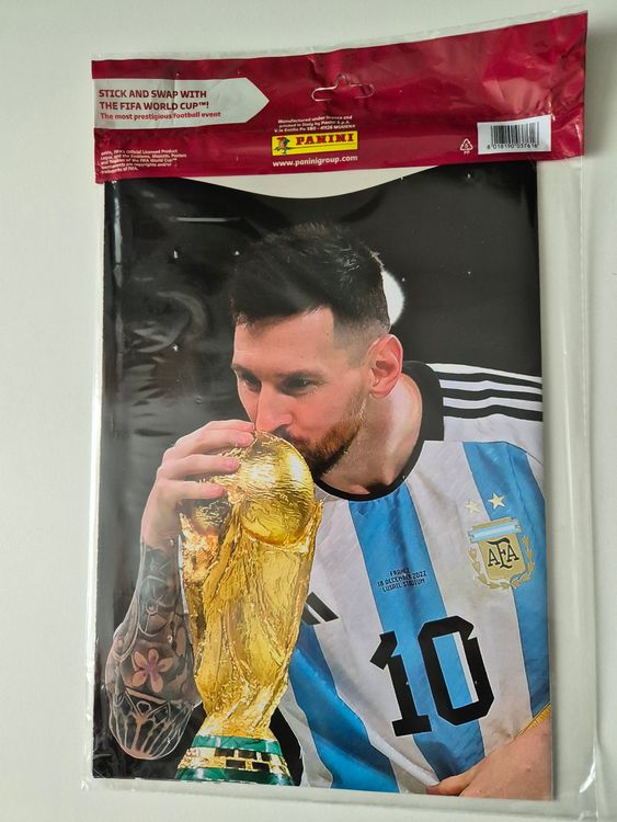 PANINI WM 2022 Sticker - Winner-Poster Set Argentinien (Neu und ...